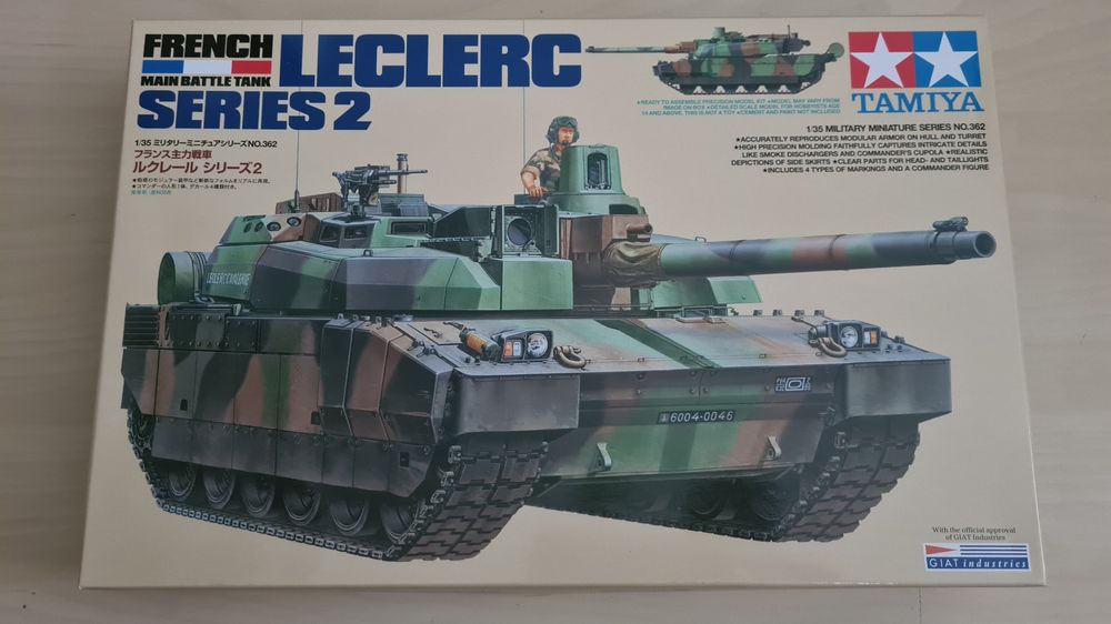 1:35 Leclerc Series 2 French MBT - Tamiya 35362 (Neu (gemäss ...