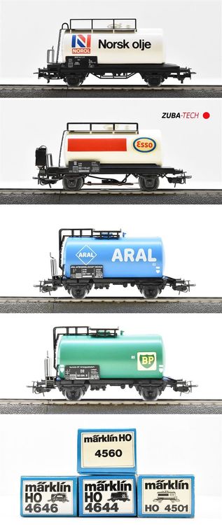 Märklin 4x Kesselwagen NSB/DB OVP (Gebraucht) in St. Gallen für CHF 21. ...