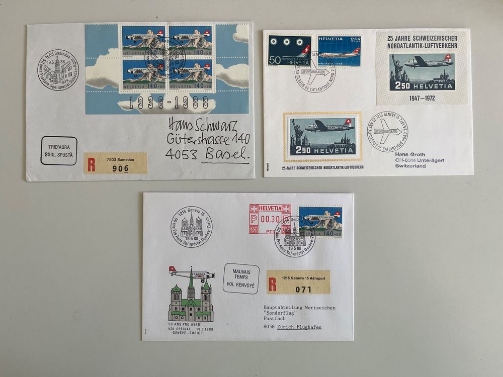 Ganzsache Schweiz SWISSAIR (Neu (gemäss Beschreibung)) in Adliswil für CHF 10 – mit Lieferung ...