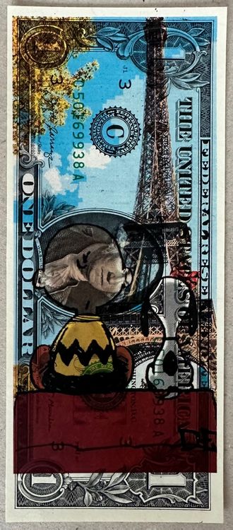 Death: Snoopy in Paris Dollar, signiert, SELTEN 43/100 | Kaufen auf Ricardo