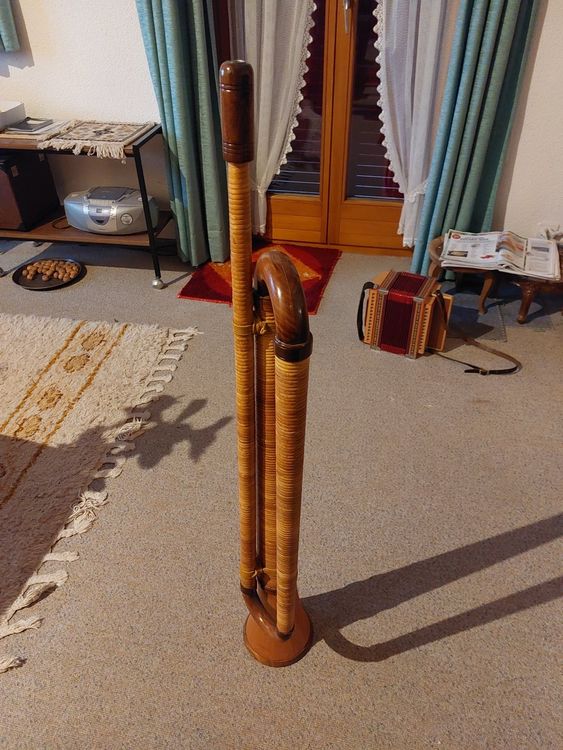 Büchel,sehr schönes Blasinstrument... zu spielen wie Alphorn (Gebraucht ...