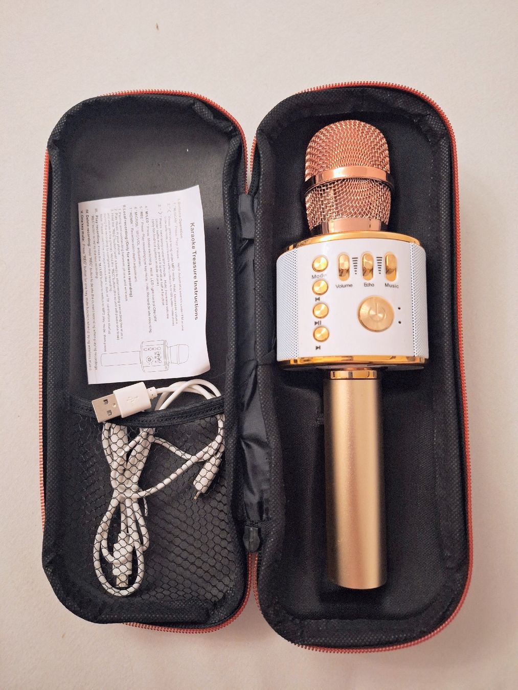 Karaoke Mic - rose gold, barely used (Gebraucht) in Volketswil für CHF ...