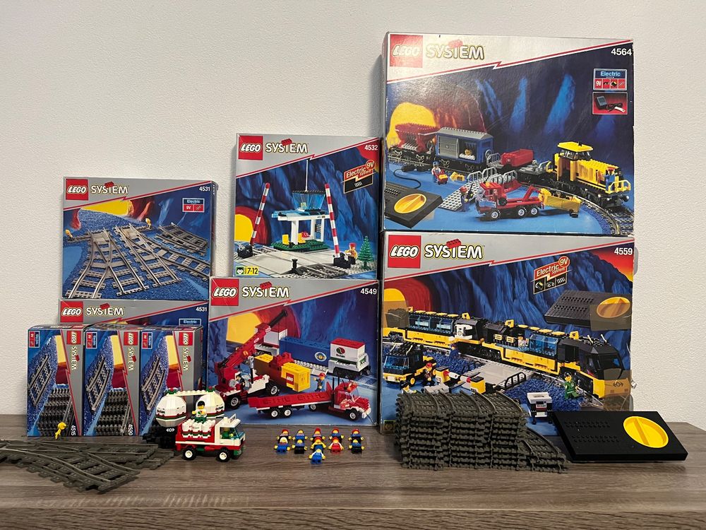 Lego System 9V, Zug, Eisenbahn Sets, Sammlung, Minifiguren | Kaufen auf ...