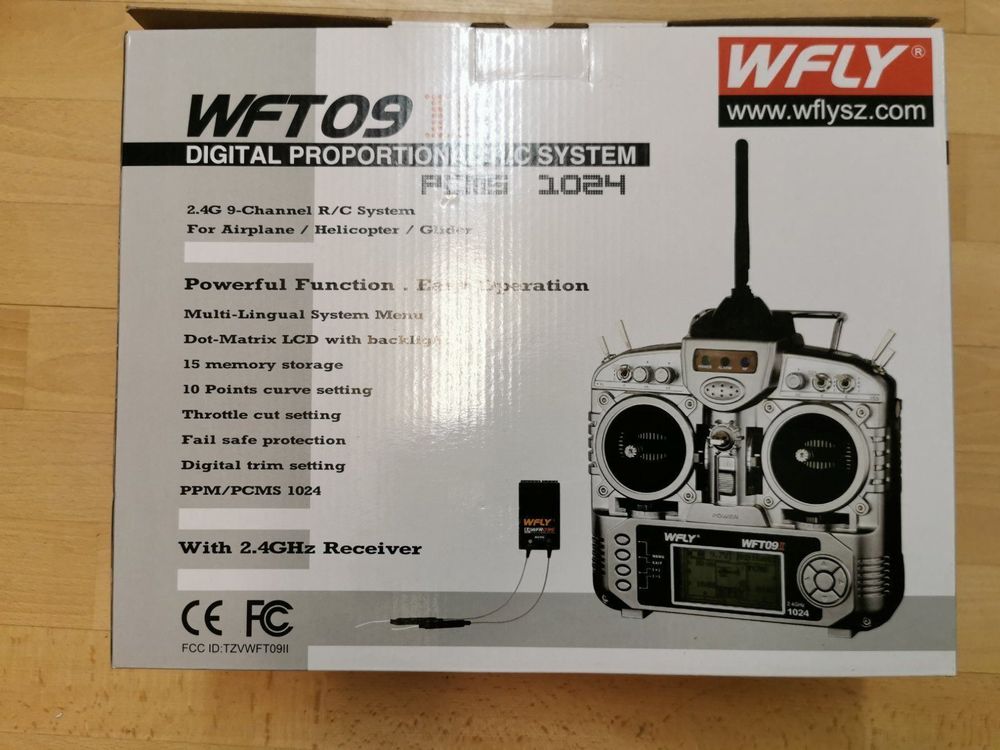 Fernsteuerung Wfly WFT 09 II - NEU!! (Gebraucht) in Zürich für CHF 61 ...