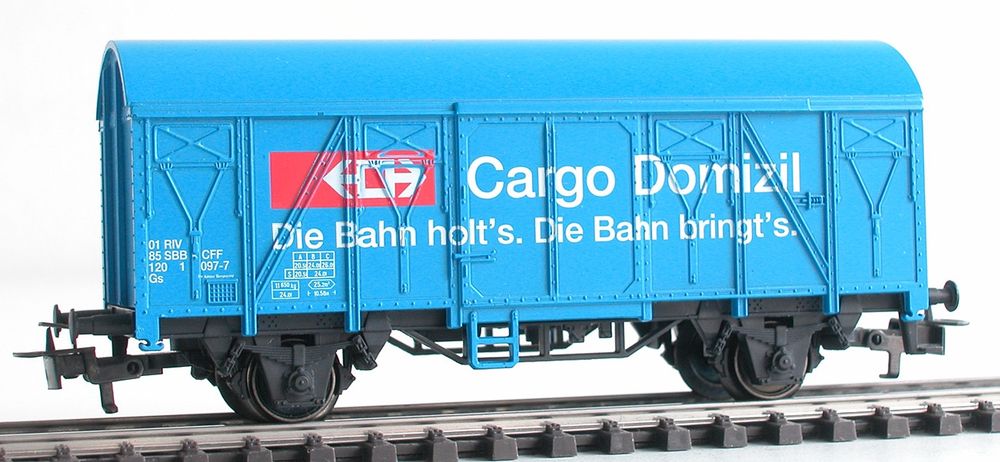 Märklin gedeckter Güterwagen Gs Cargo der SBB Spur H0 (Gebraucht) in ...