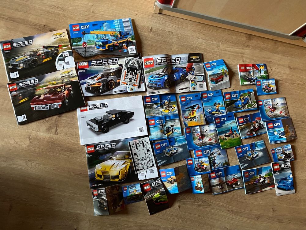 Lego Speed Champions und Lego City Sets (Gebraucht) in Hondrich für CHF ...