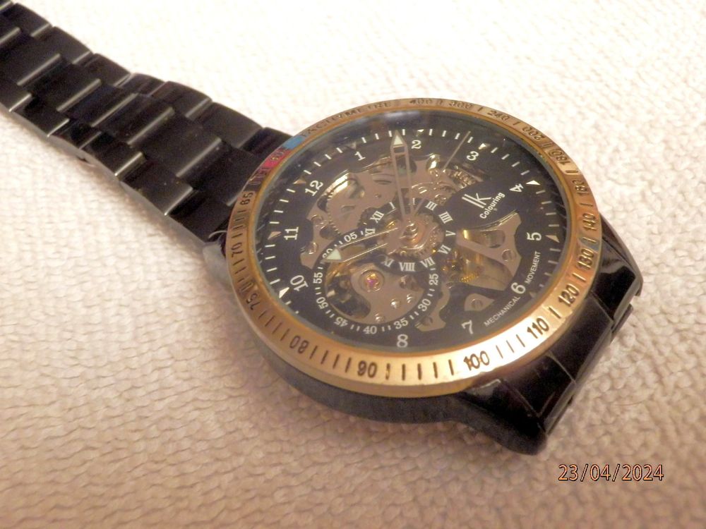 lk, Colouring, Automatic, Skelettuhr, Ø 42mm, die Uhr läuft (Gebraucht ...