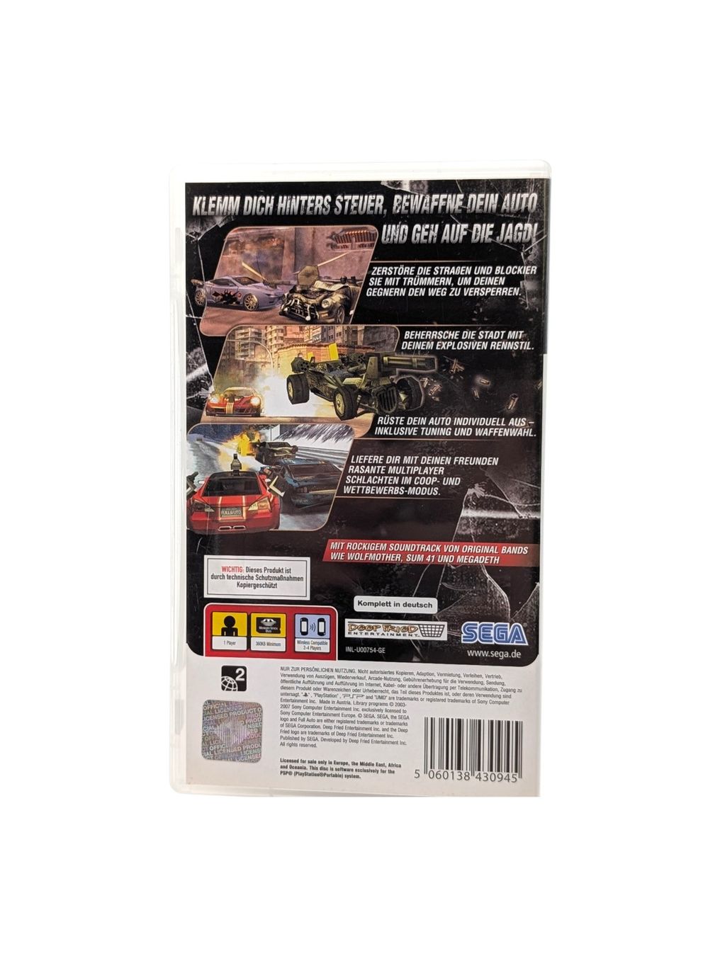 Full Auto 2: Battlelines PlayStation Portable (PSP) (Gebraucht) in ...