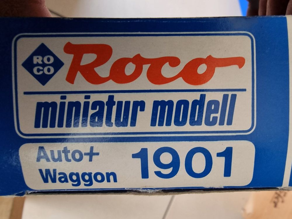 Roco 1901 Auto+waggon (Gebraucht) in für CHF 40 – mit Lieferung auf ...