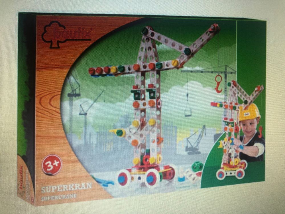 baufix Superkran, Baukran, Kran zum Zusammenbauen | Kaufen auf Ricardo