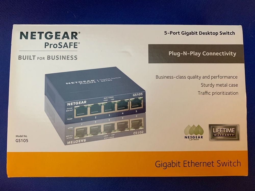 Netgear 5-Port Lan Switch | Kaufen auf Ricardo