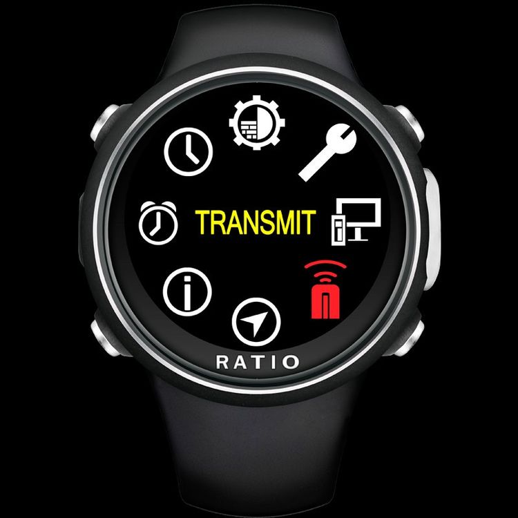 Tauchcomputer und Uhr Ratio iDive Color Tech+ (Neu und originalverpackt ...