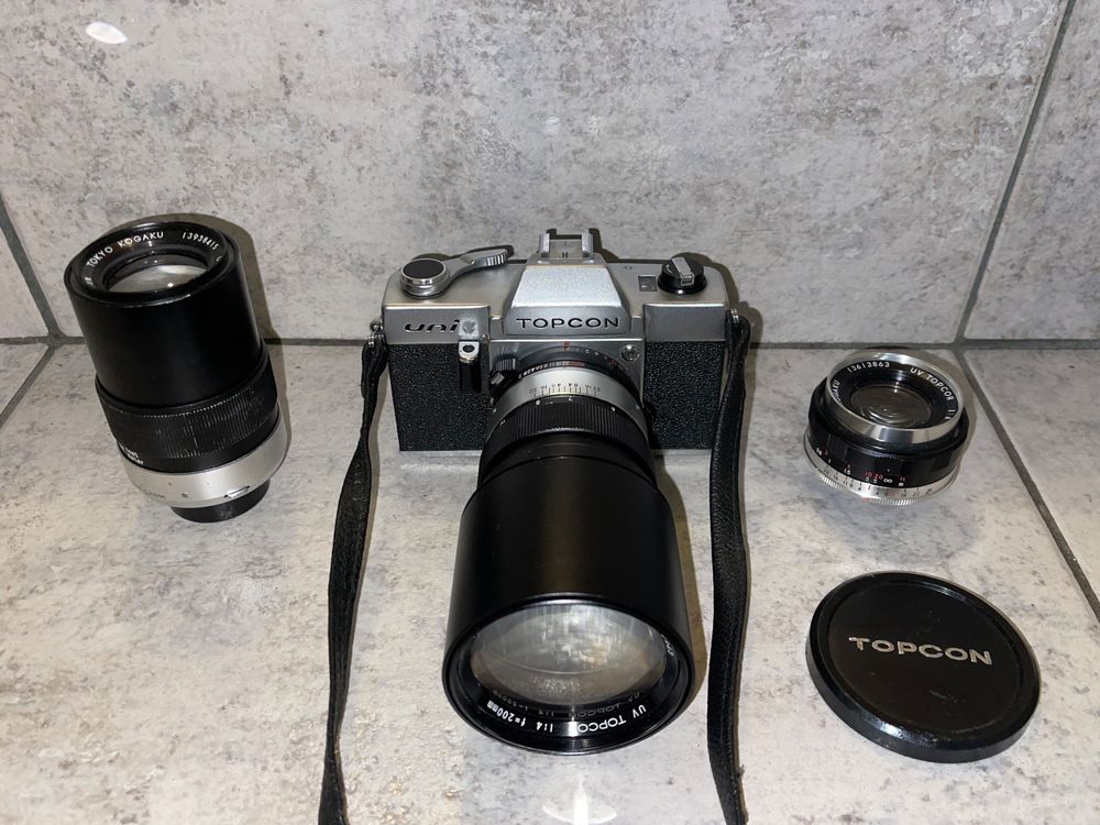 Topcon Uni mit 3 Objektive | Kaufen auf Ricardo