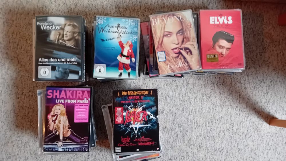 Restset DVD Musik-DVD's - 60 Stück (Neu (gemäss Beschreibung)) in ...