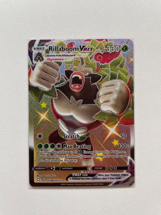 Pokemon Shiny Rillaboom Vmax (Gebraucht) in Arbon für CHF 3 – mit ...