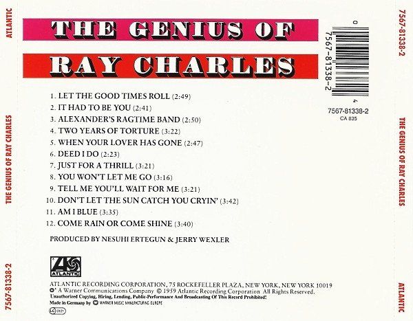 Ray Charles with Clark Terry. Zoot Sims, Freddie Green, Wess (D ...