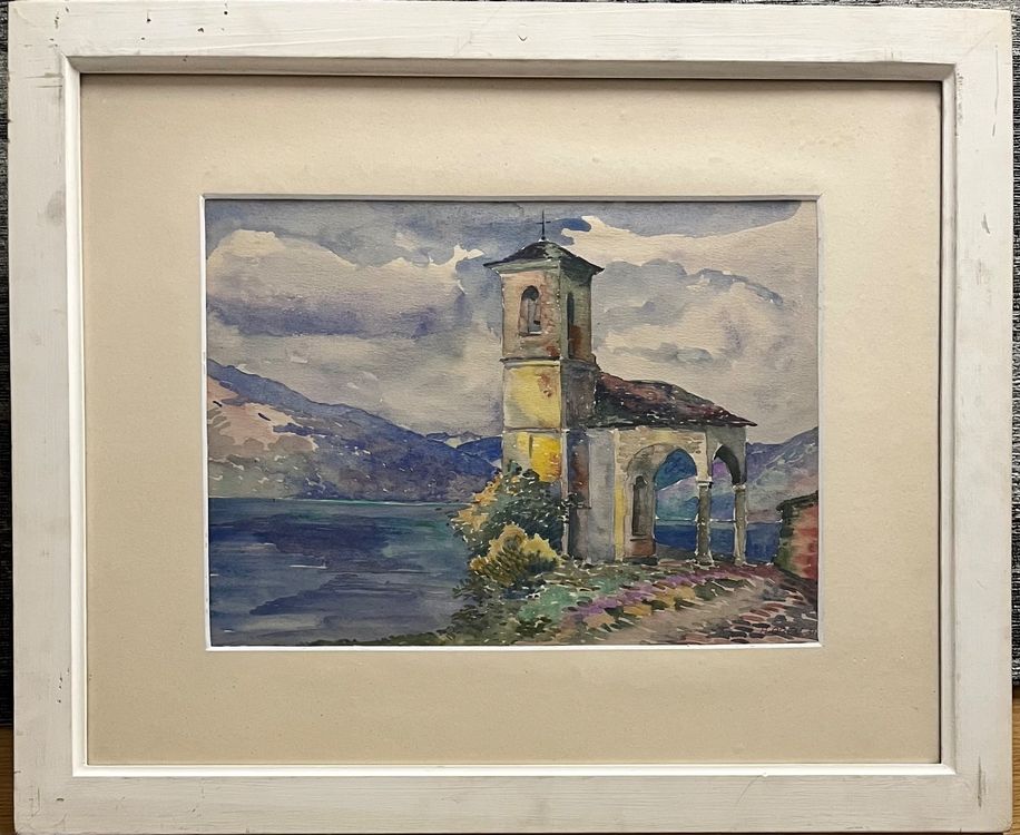 Hans Heinrich Orell (1872-?) Küsten Szene Aquarell | Kaufen auf Ricardo