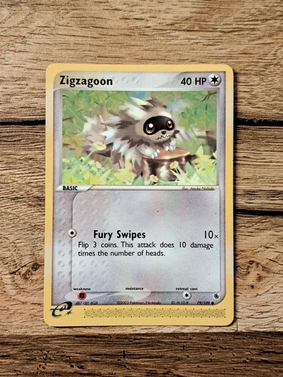 Pokémon Trading Card Game, Zigzagoon, Ruby&Sapphire (Neu (gemäss ...