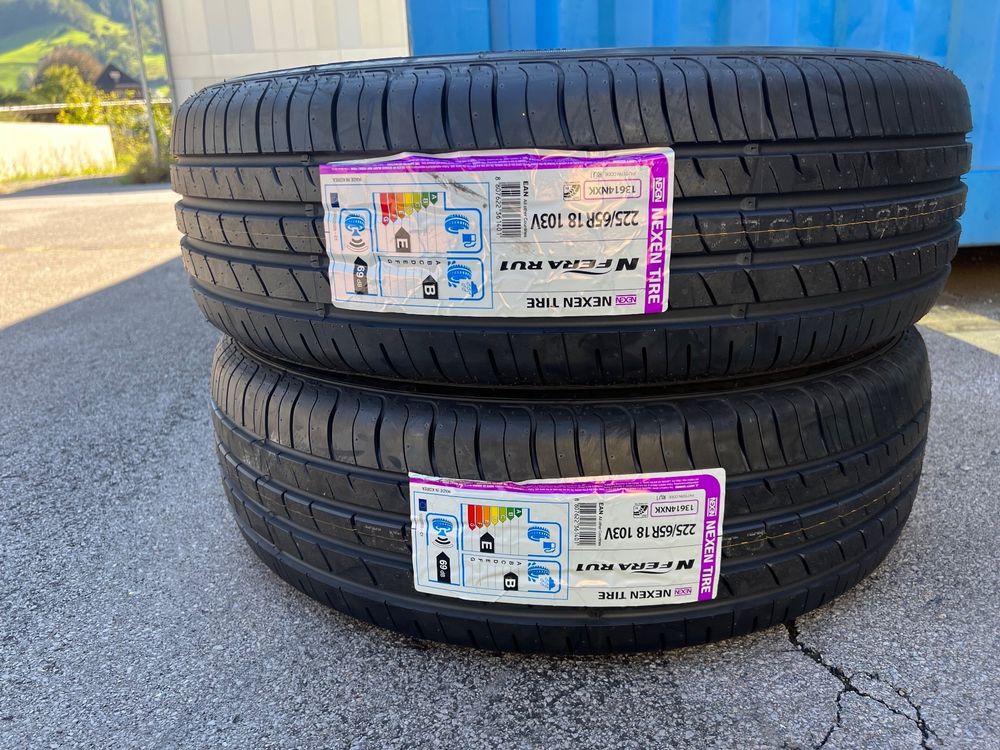 2XNeu Sommerreifen Nexen SUV 225/65R18 (Gebraucht) in Mollis für CHF ...