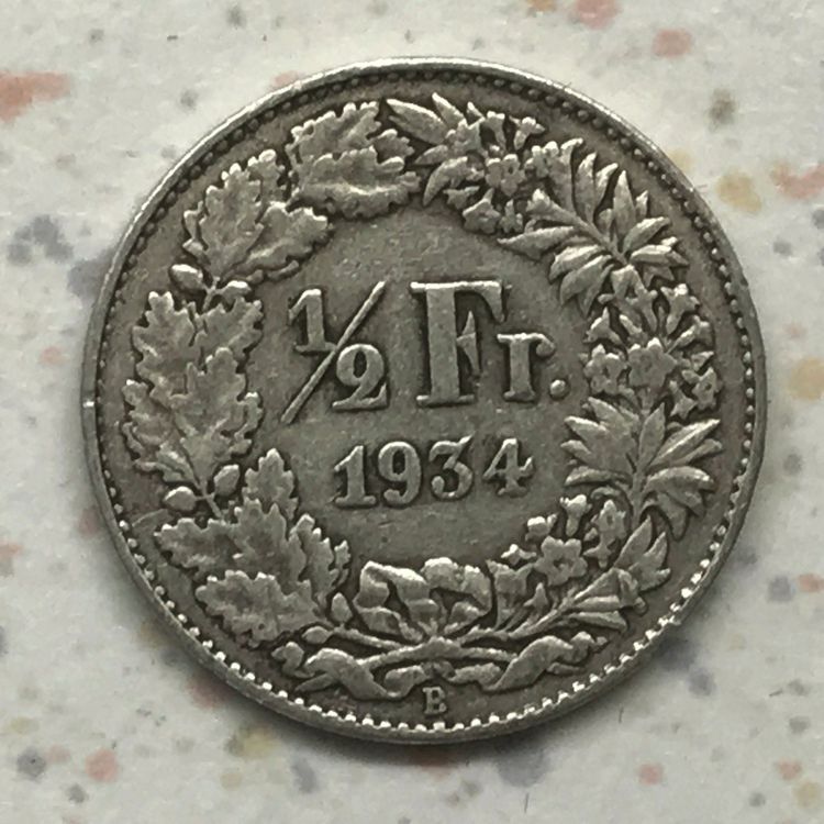 1934 50 Rappen rar !!!! | Kaufen auf Ricardo