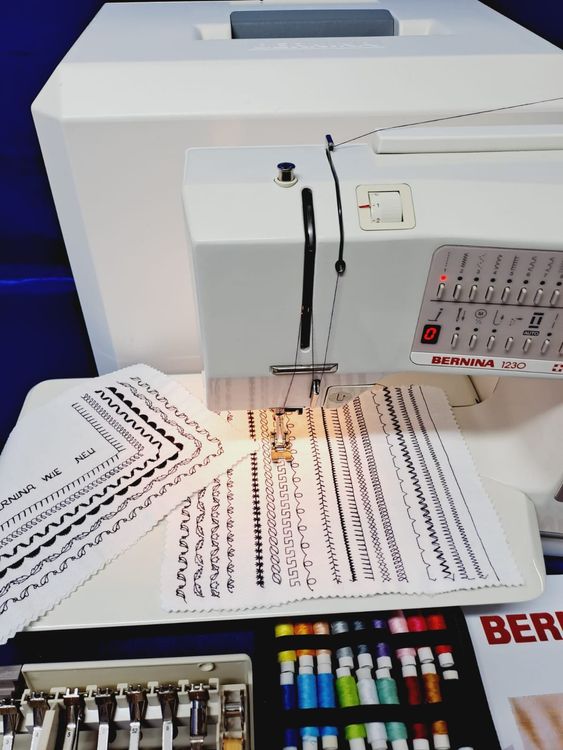 BERNINA 1230 WIE NEU GARANTIE 3 MONATE FRISCH REVIDIERT (Gebraucht) in ...