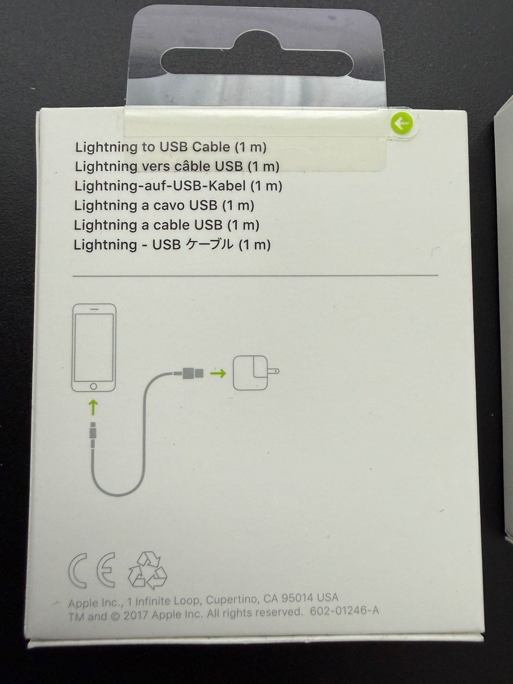 3x Appel Lightning to USB Kabel 1 Meter , Neu (Neu und originalverpackt ...