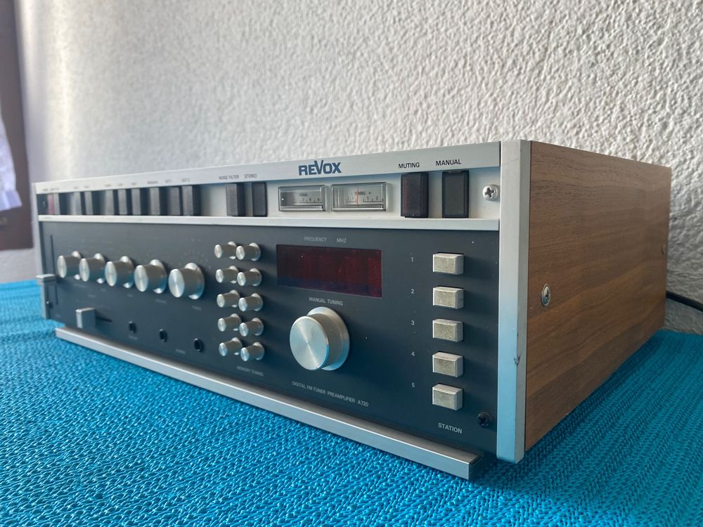 ReVox A 720 Tuner- Preamplifier | Acheter sur Ricardo