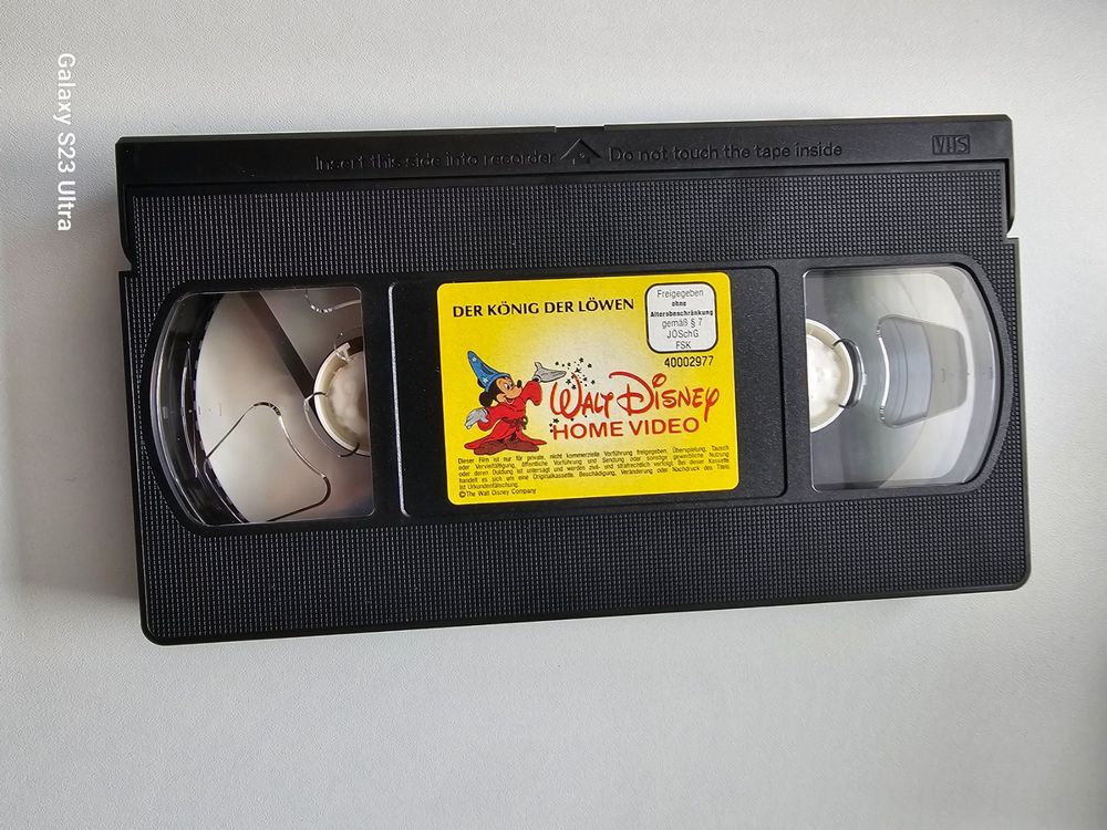 Disney VHS König der Löwen mit Hologramm (Gebraucht) in Hägendorf für ...