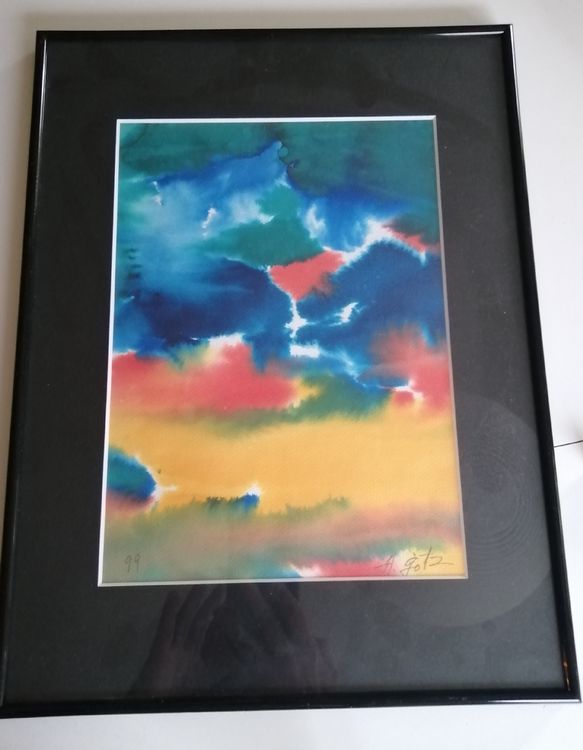 Aquarell A. Götz 1999 (Gebraucht) in Basel für CHF 10 – mit Lieferung ...