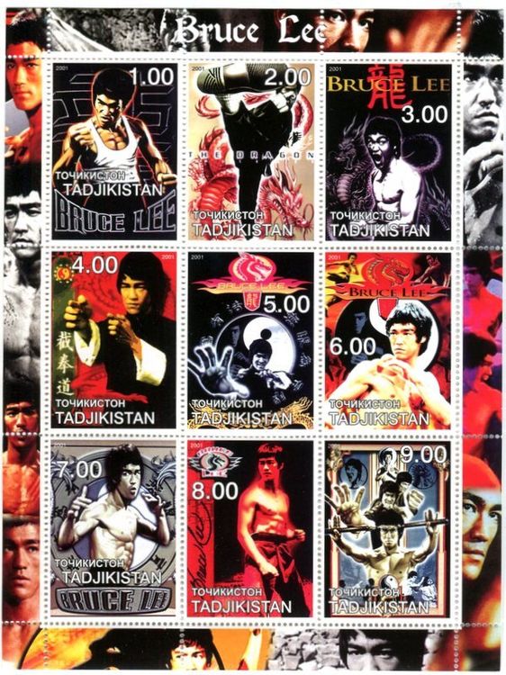 Block "Bruce Lee". Tadschikistan | Kaufen auf Ricardo