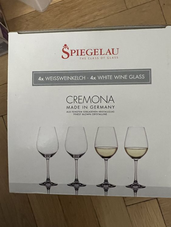 Spiegelau Cremona Weißwein Gläser, 4er Set | Kaufen auf Ricardo