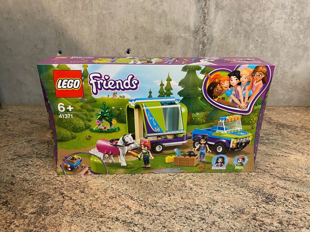 LEGO-41371-FRIENDS-MIAS PFERDETRANSPORTER (Neu und originalverpackt) in ...