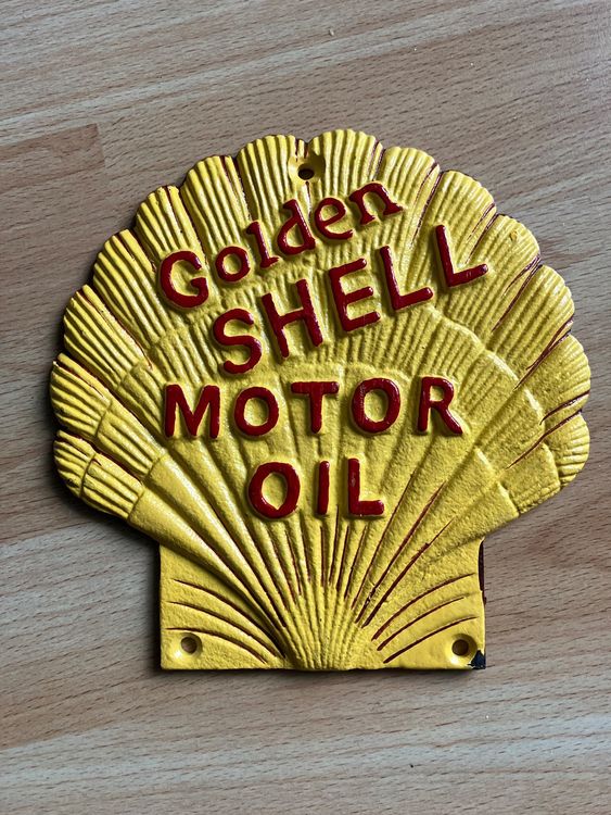 Shell Oil Eisen Reklame Schild | Kaufen auf Ricardo