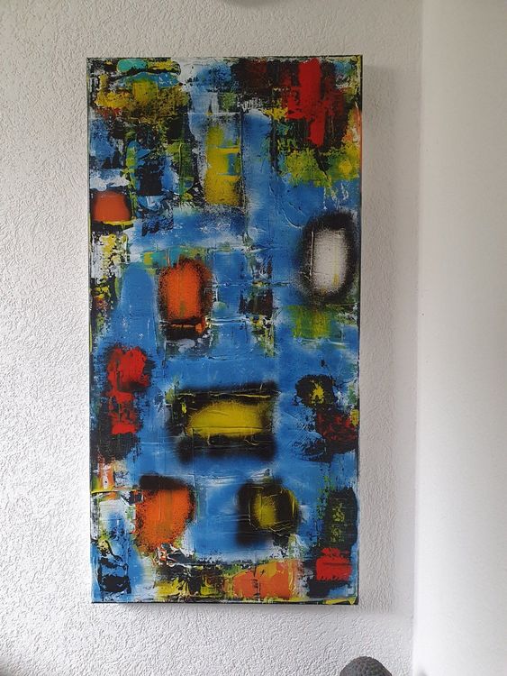 Acrylbild auf Leinwand (Neu (gemäss Beschreibung)) in Döttingen für CHF 150 – nur Abholung auf ...