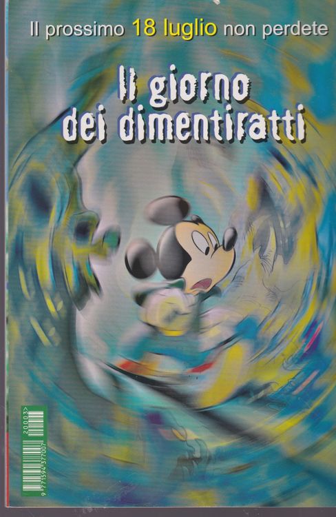 italian edition Disney X MICKEY ( Micky Mouse ) # 998 ( # 3 | Kaufen ...