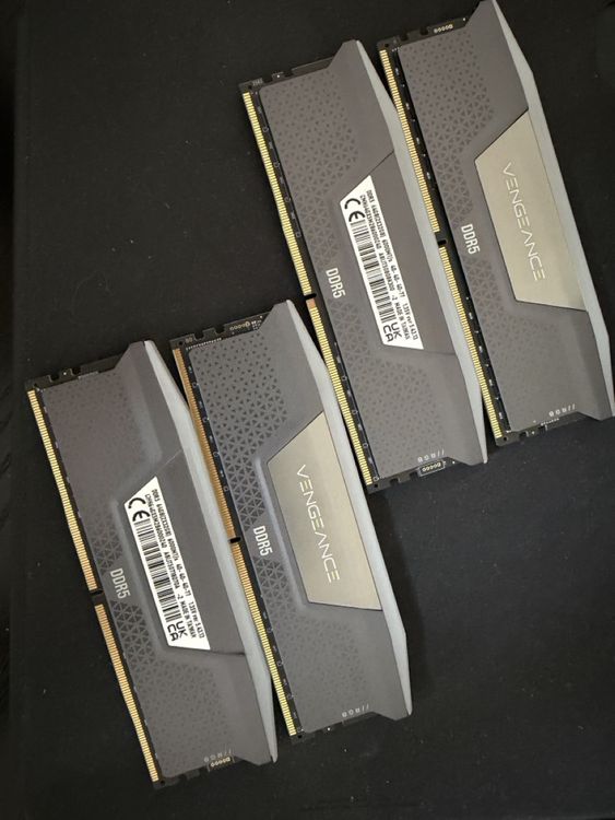 Corsair Vengeance DDR5 RAM, 128GB (4x32GB) 6000MHz (Gebraucht) in Root ...