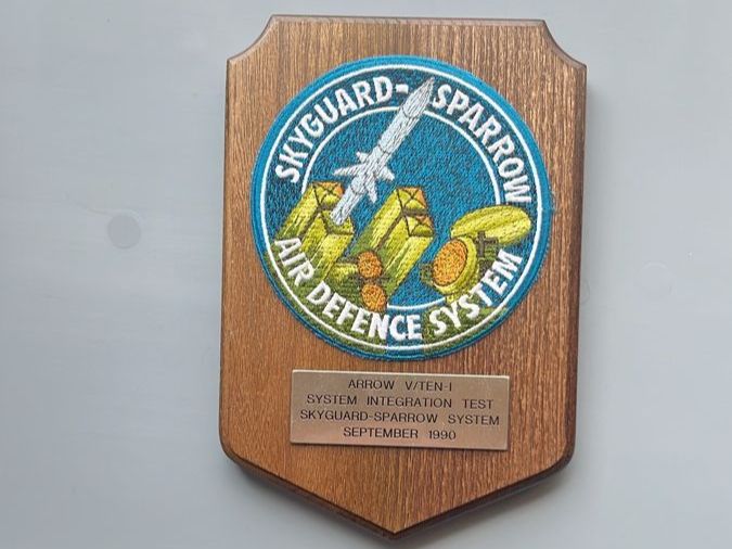 Skyguard-Sparrow System Integration Plakette (Neu (gemäss Beschreibung ...