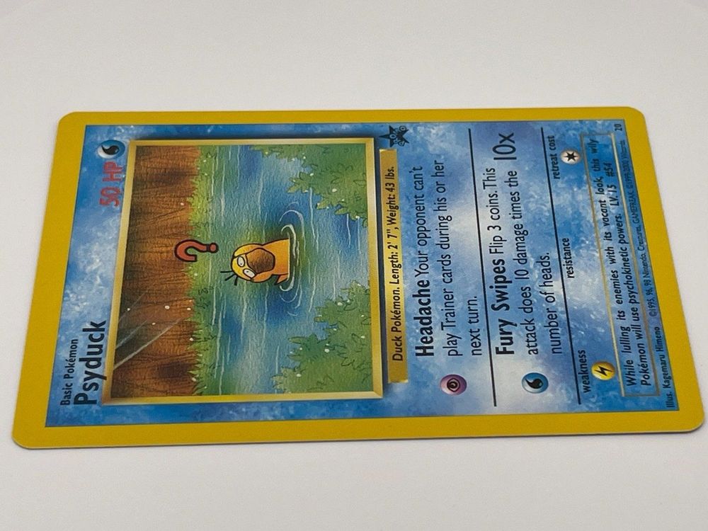 Psyduck #20 Pokémon Black Stars Promo | Kaufen auf Ricardo