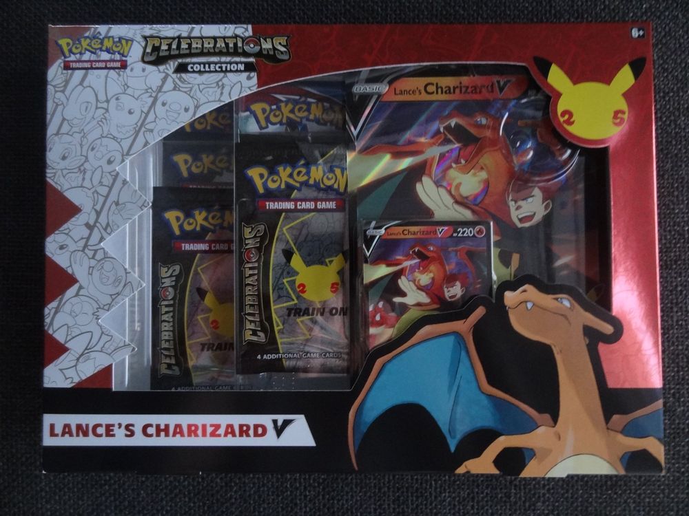 Pokémon Celebrations Collection Lance's Charizard V Box -E- (Neu und ...