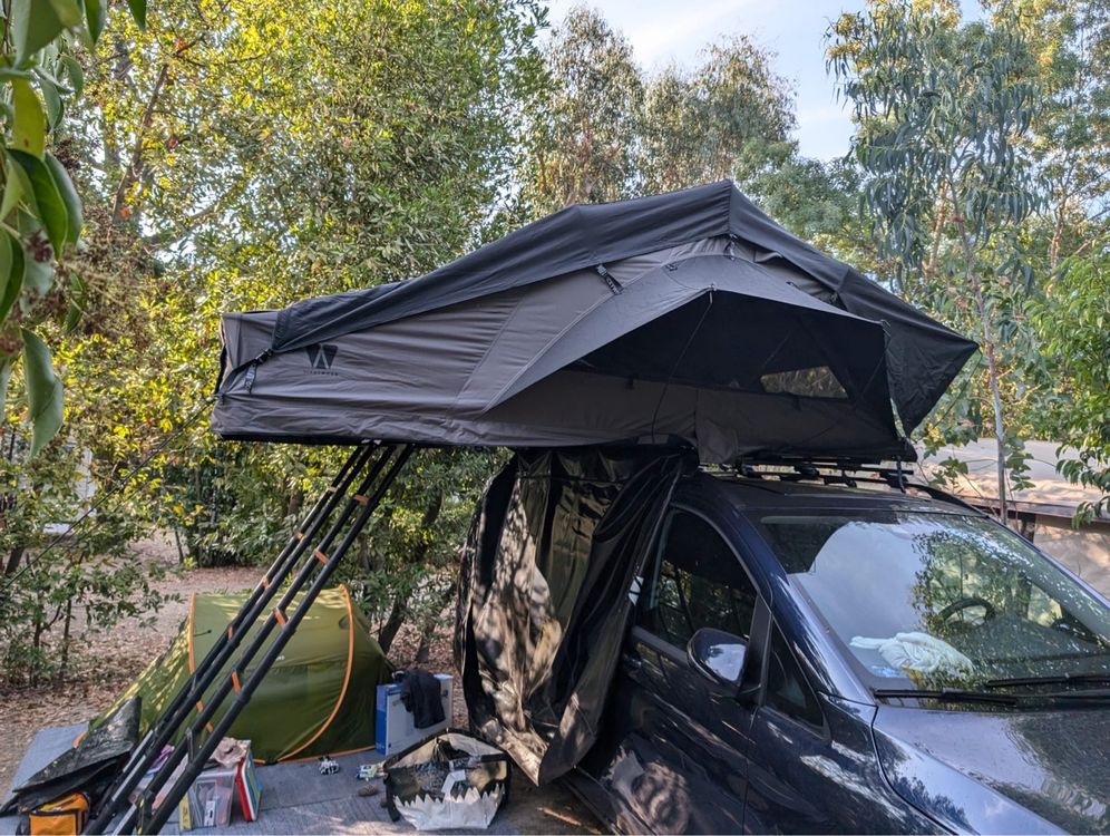 Dachzelt Vickywood BIG WILLOW 220 Gen.3 ECO Grau (Gebraucht) in Mettmenstetten für CHF 2200 ...