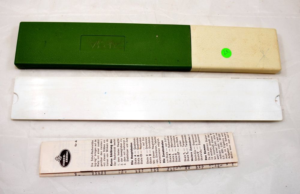 Rechenschieber Faber Castell LOG - LOG 57/89 | Kaufen auf Ricardo