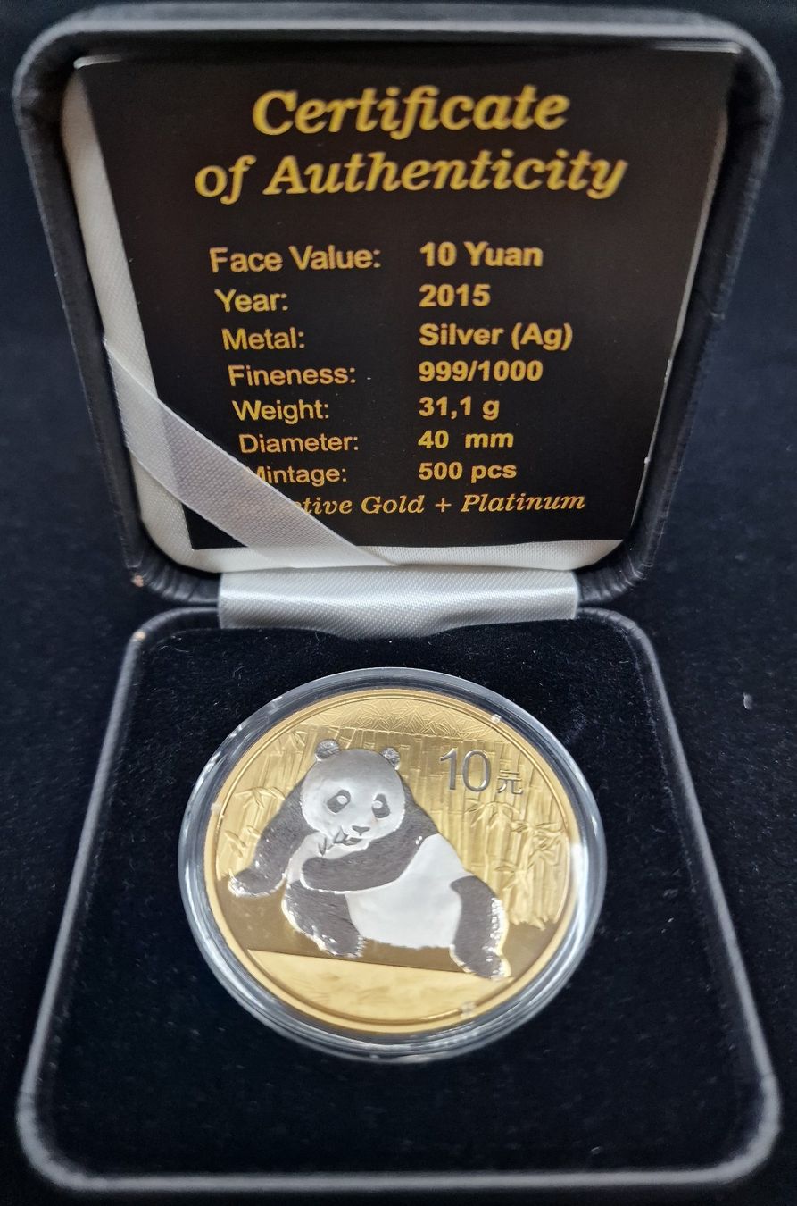 2015 - Panda - Gold & Platin Edition - RAR 500 Stk. Auflage (Gebraucht ...