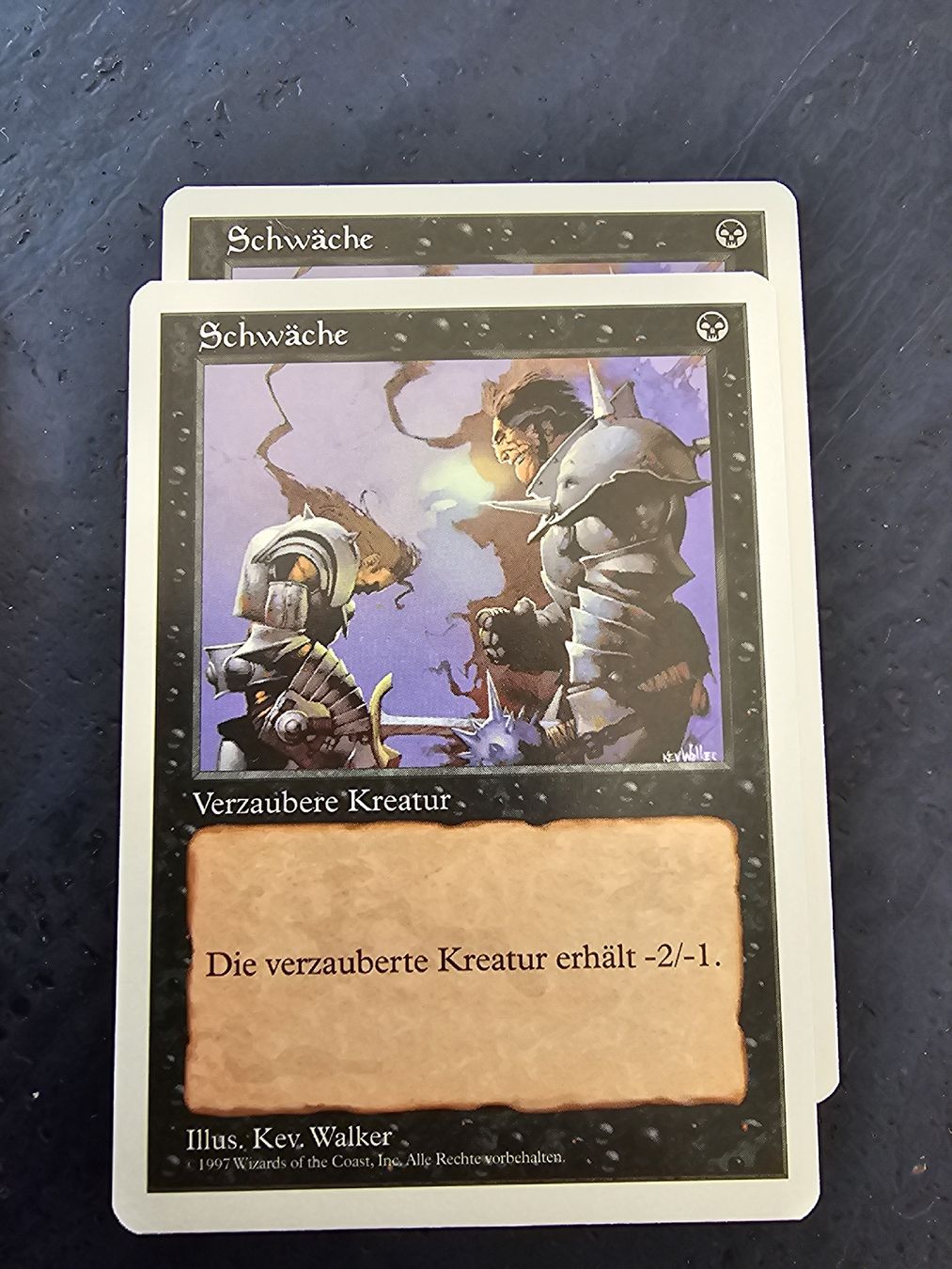 Magic the Gathering Karten -5 x Schwäche - (Gebraucht) in Wisen SO für ...