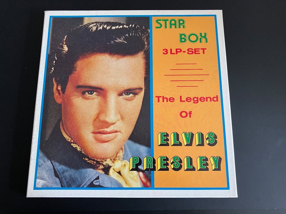 Elvis Presley / 3LP Box The Legend Of / Dänemark (Gebraucht) in ...