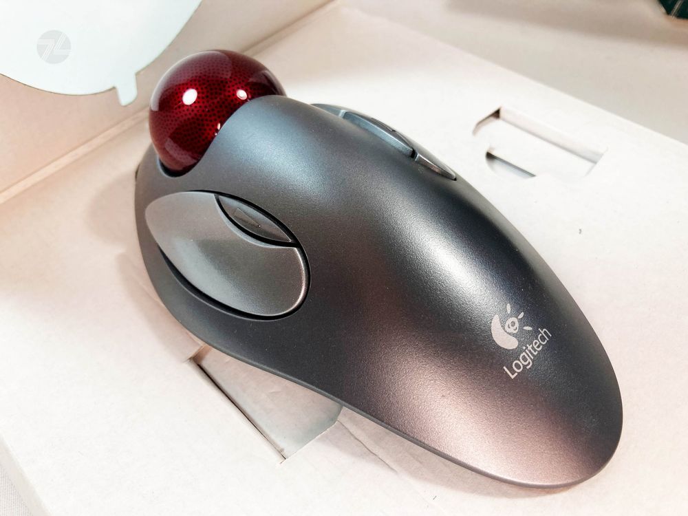 Logitech TrackMan Marble USB Maus OVP 2008 Retro Trackball | Kaufen auf ...