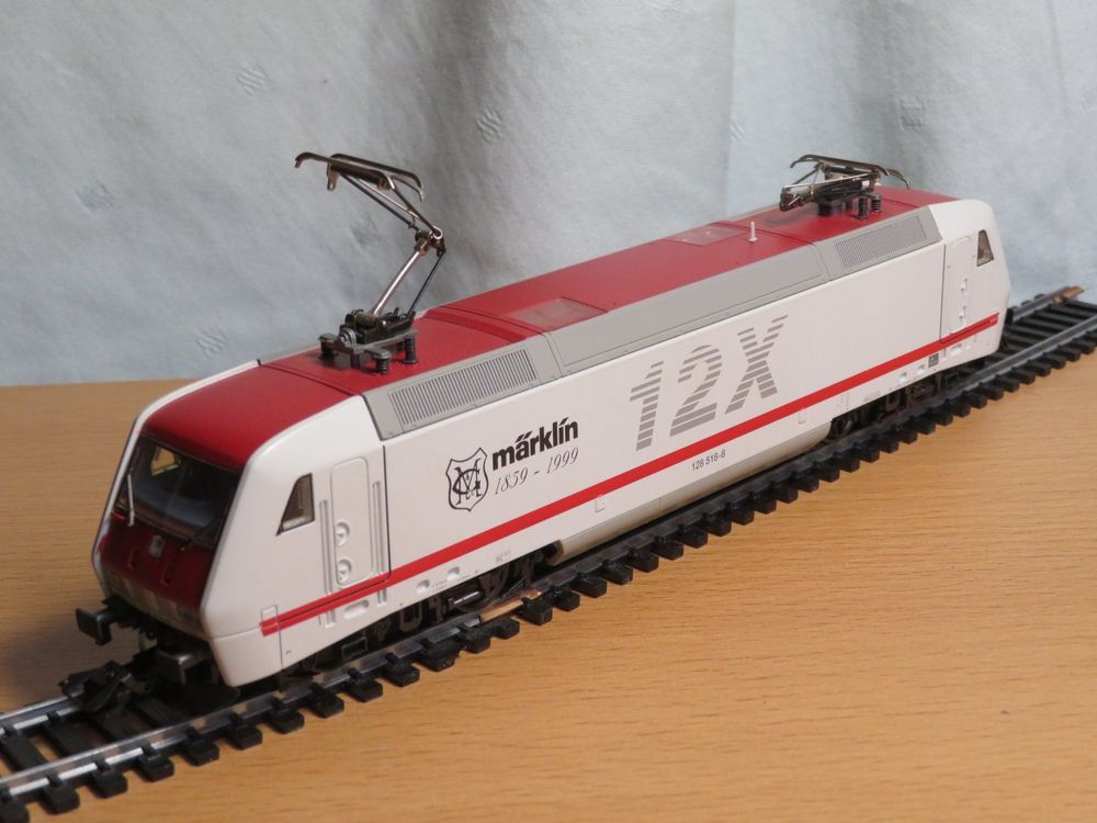 3438 Märklin HO Prototyp 12 X AEG, Schnellzuglok aus Vitrine | Acheter ...