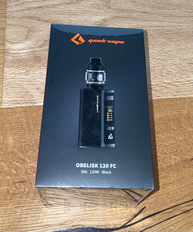 NEU Geek Vape Obelisk 120 FC Z Kit (Neu und originalverpackt) in ...