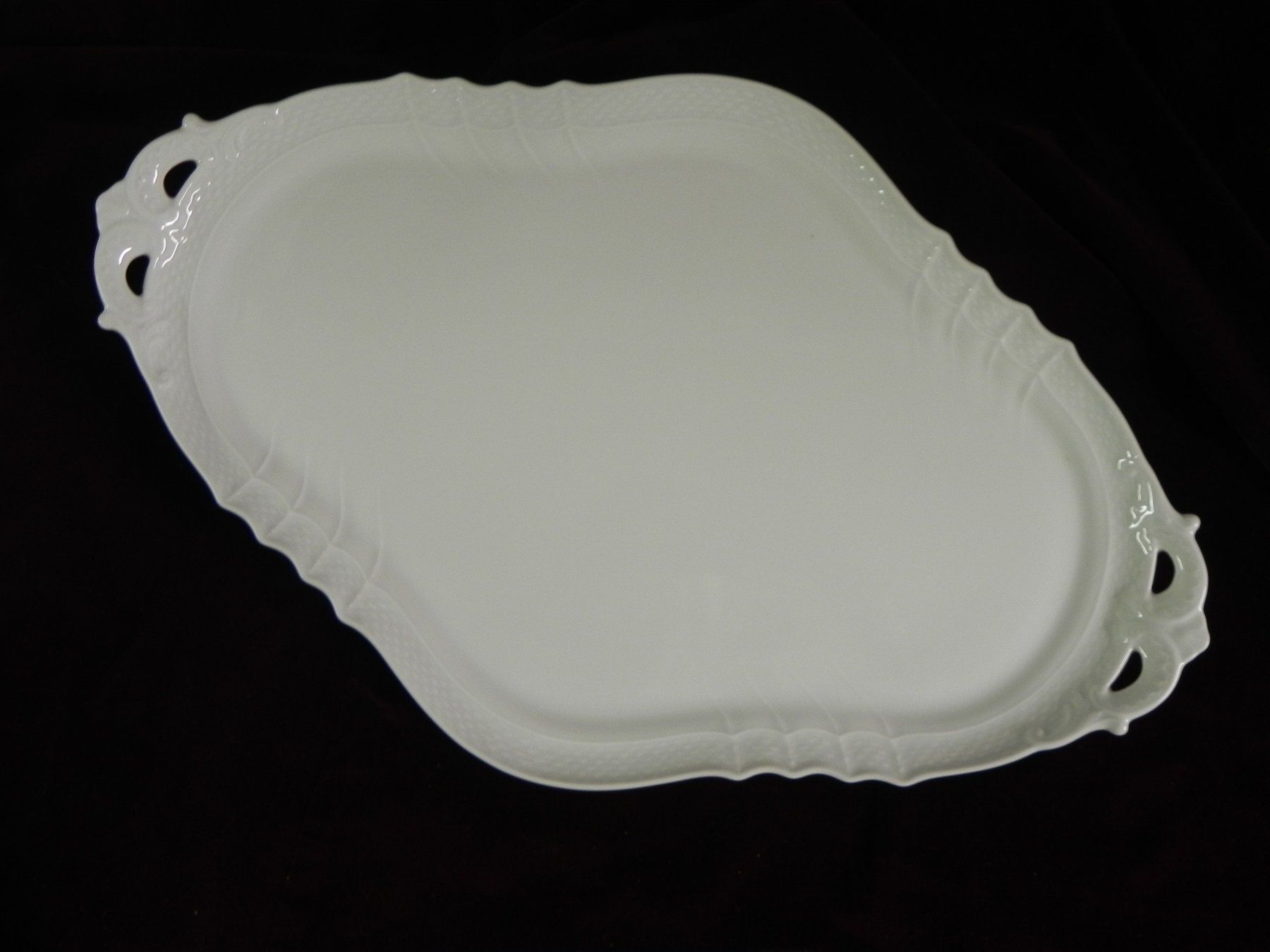 Ginori Grosse Platte mit Relief im Rand (Neu und originalverpackt) in ...