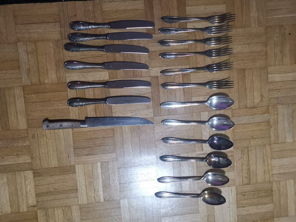 Silberbesteck, 18-teilig | Kaufen auf Ricardo