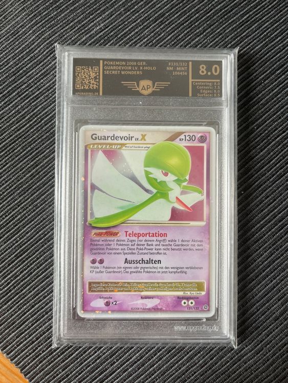 Pokemon Guardevoir LV X Holo Diamant Pearl Secret Wonders NM (Neu ...